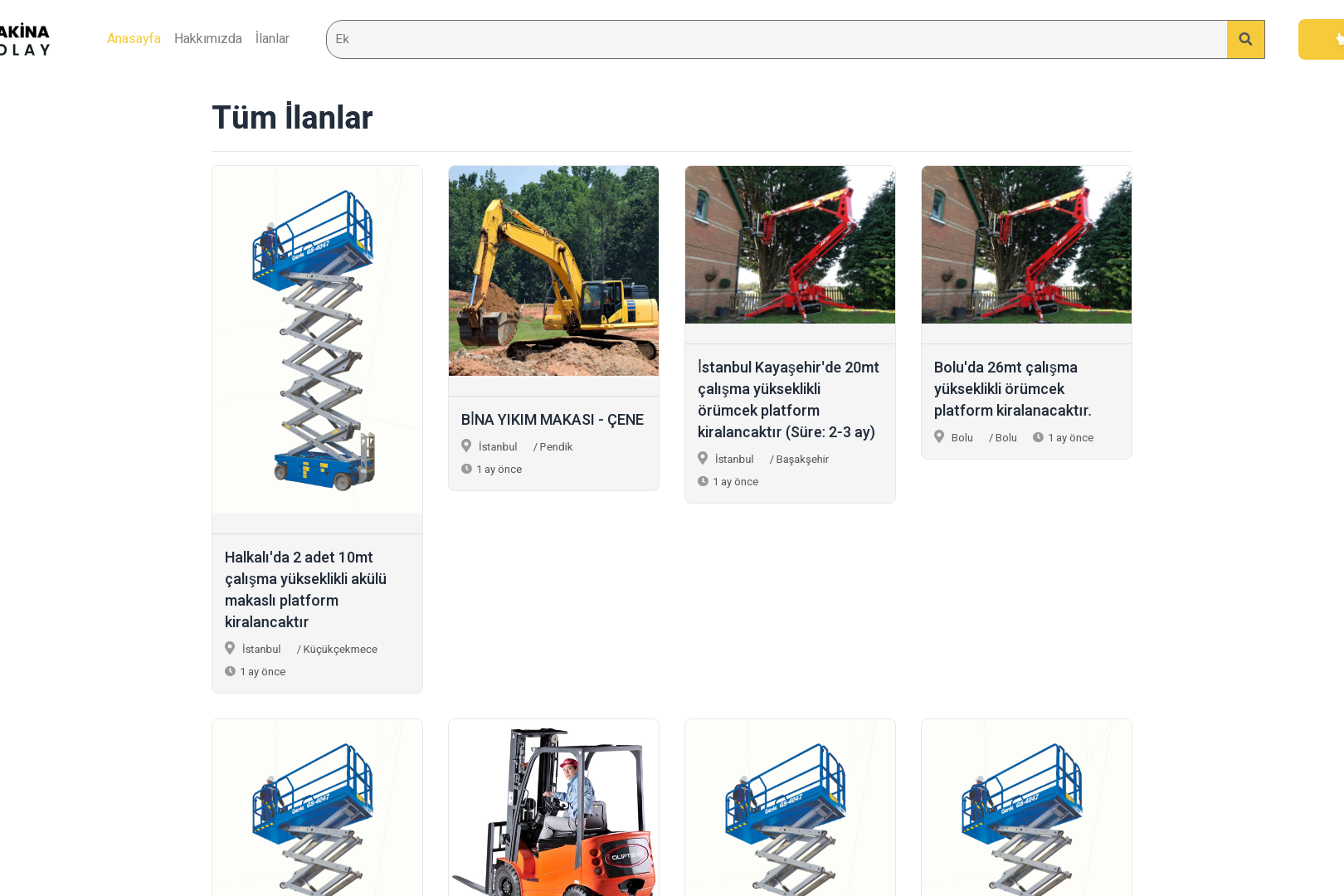 Makinakolay.com - Destech Internet Hizmetleri